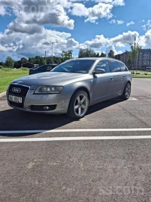 Grey Audi A6 2005 in Valmiera, with an engine capacity of 3.00 L and mileage of 360 thousand km for 2800 €, photo  on AUTOMOTO.COM.LV