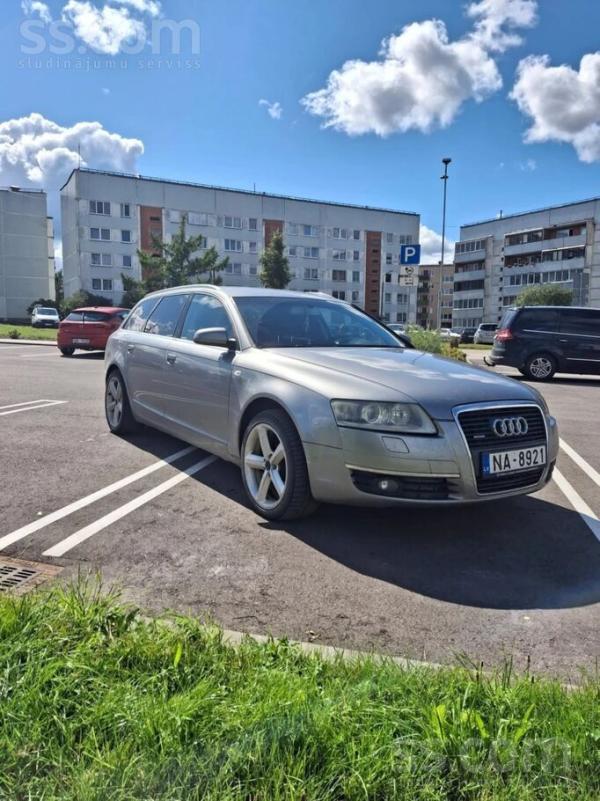 Grey Audi A6 2005 in Valmiera, with an engine capacity of 3.00 L and mileage of 360 thousand km for 2800 €, photo 3 on AUTOMOTO.COM.LV