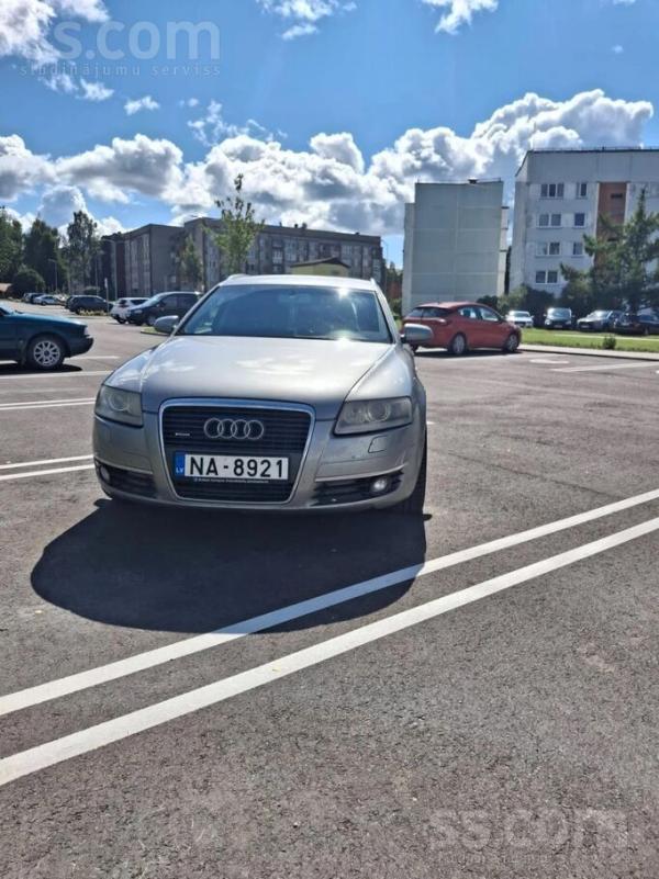 Grey Audi A6 2005 in Valmiera, with an engine capacity of 3.00 L and mileage of 360 thousand km for 2800 €, photo 4 on AUTOMOTO.COM.LV