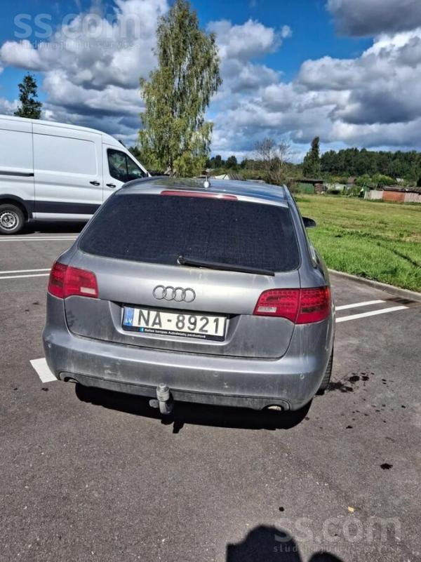 Grey Audi A6 2005 in Valmiera, with an engine capacity of 3.00 L and mileage of 360 thousand km for 2800 €, photo 5 on AUTOMOTO.COM.LV