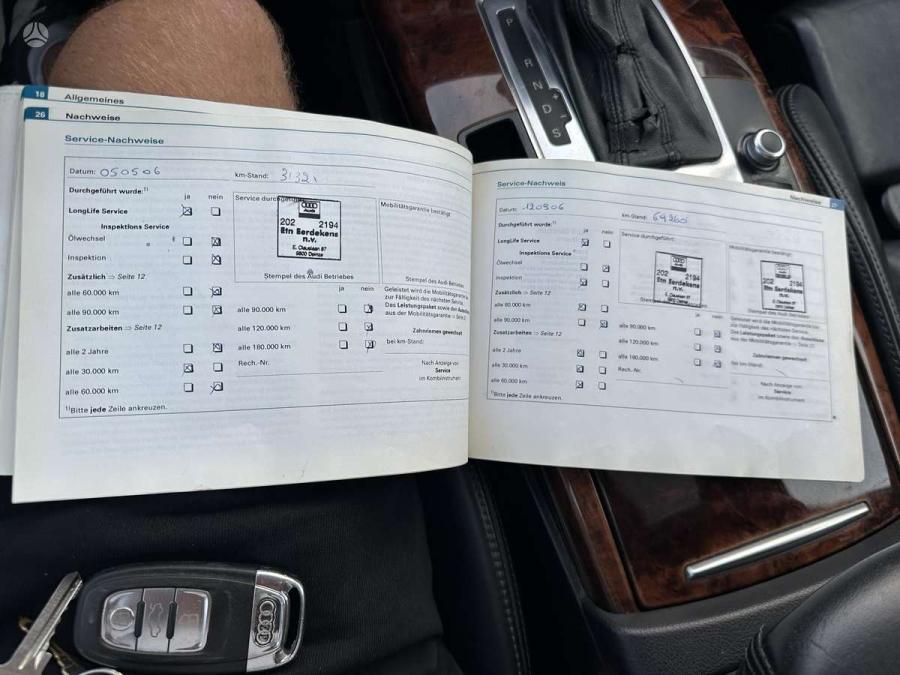 Серый Ауди А6 2005 в Вильнюс, объемом двигателя 2.97 л и пробегом 367 тыс. км за 2650 €, фото 28 на AUTOMOTO.COM.LV