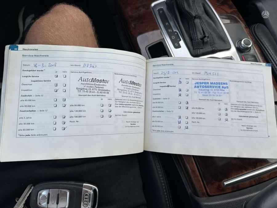 Серый Ауди А6 2005 в Вильнюс, объемом двигателя 2.97 л и пробегом 367 тыс. км за 2650 €, фото 30 на AUTOMOTO.COM.LV