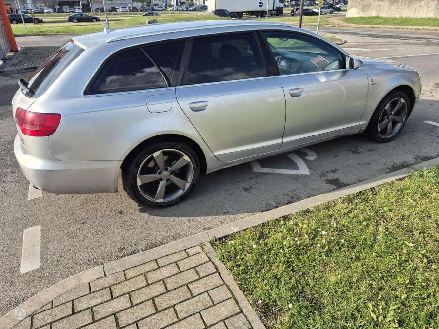 Pelēks Audi A6 2005 Kauņa, ar dzinēja tilpumu 2.97 L un nobraukumu 451 tūkst. km par 2000 €, foto 5 vietnē AUTOMOTO.COM.LV
