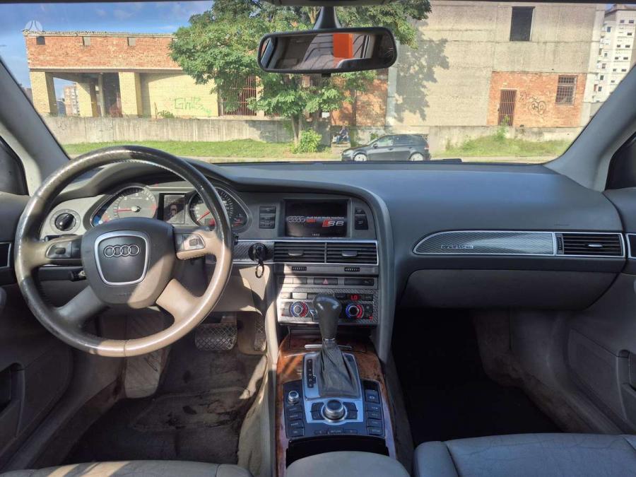 Pelēks Audi A6 2005 Kauņa, ar dzinēja tilpumu 2.97 L un nobraukumu 451 tūkst. km par 2000 €, foto 6 vietnē AUTOMOTO.COM.LV