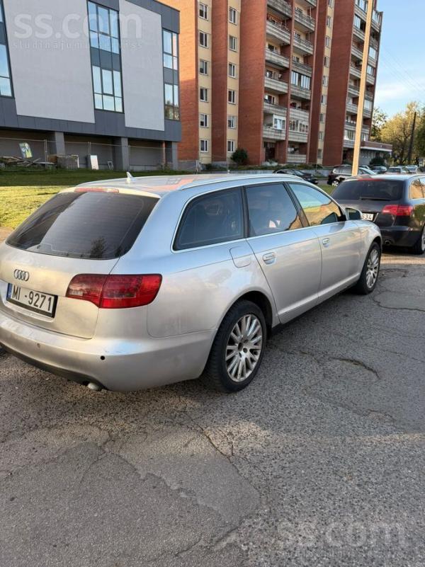 Audi A6 2005 in Riga on AUTOMOTO.COM.LV Grey Audi A6 2005 in Riga, with an engine capacity of 3.00 L and mileage of 431 thousand km for 3000 €, photo 7 on AUTOMOTO.COM.LV