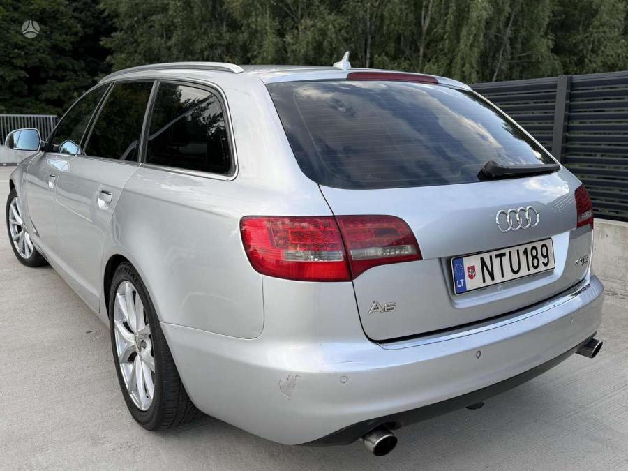 Pelēks Audi A6 2005 Viļņa, ar dzinēja tilpumu 3.00 L un nobraukumu 345 tūkst. km par 3400 €, foto 3 vietnē AUTOMOTO.COM.LV