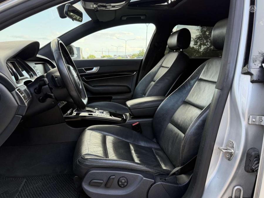 Pelēks Audi A6 2005 Viļņa, ar dzinēja tilpumu 3.00 L un nobraukumu 345 tūkst. km par 3400 €, foto 17 vietnē AUTOMOTO.COM.LV