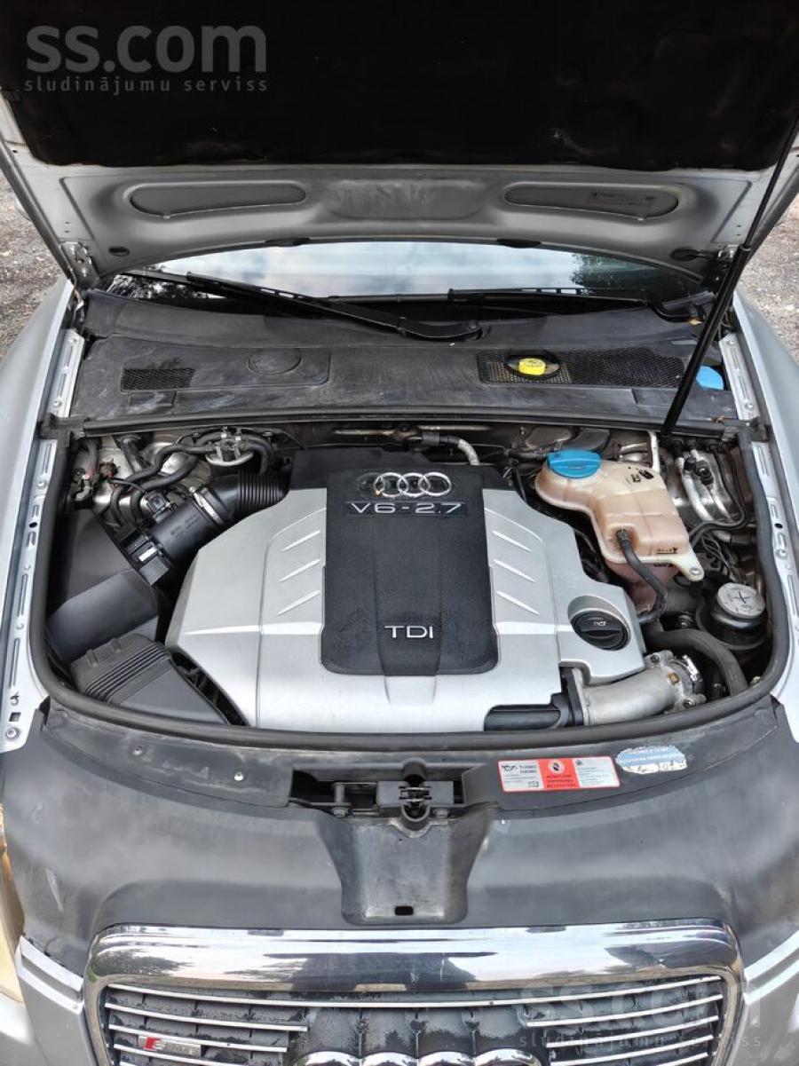 Pelēks Audi A6 2005 Rīga, ar dzinēja tilpumu 2.70 L un nobraukumu 284 tūkst. km par 2900 €, foto 14 vietnē AUTOMOTO.COM.LV