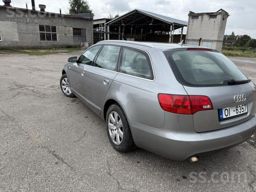 Grey Audi A6 2005 in Tukums, with an engine capacity of 2.70 L and mileage of 322 thousand km for 1350 €, photo 7 on AUTOMOTO.COM.LV