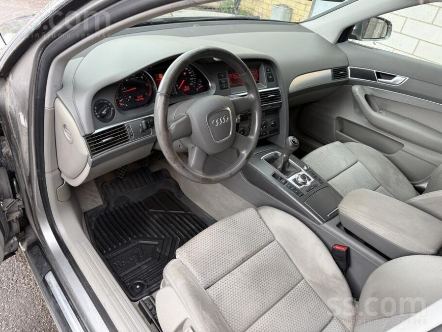 Grey Audi A6 2005 in Tukums, with an engine capacity of 2.70 L and mileage of 322 thousand km for 1350 €, photo 8 on AUTOMOTO.COM.LV