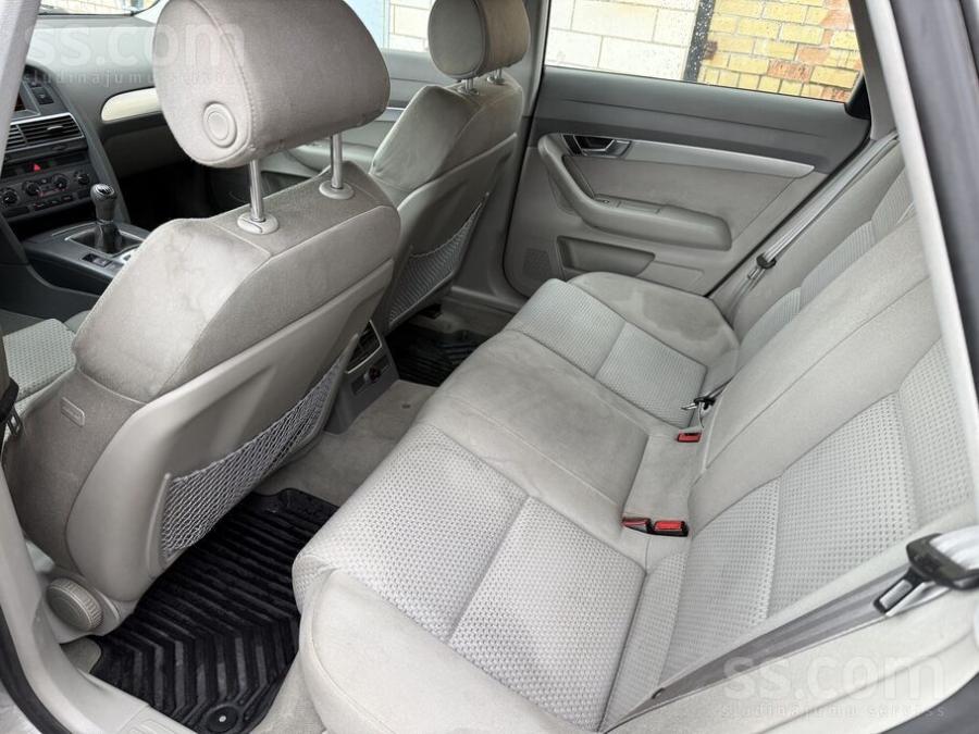 Grey Audi A6 2005 in Tukums, with an engine capacity of 2.70 L and mileage of 322 thousand km for 1350 €, photo 10 on AUTOMOTO.COM.LV
