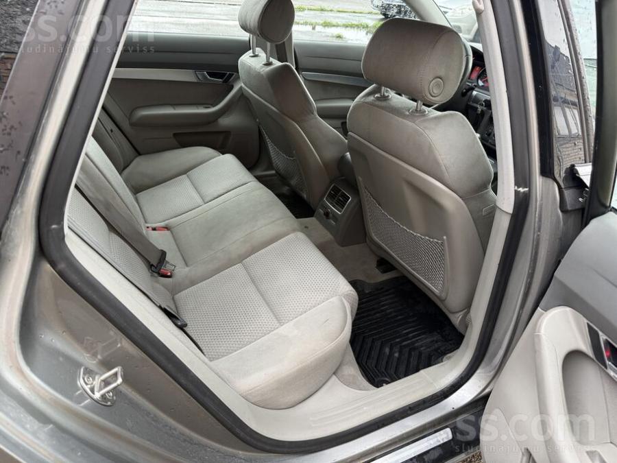 Grey Audi A6 2005 in Tukums, with an engine capacity of 2.70 L and mileage of 322 thousand km for 1350 €, photo 11 on AUTOMOTO.COM.LV