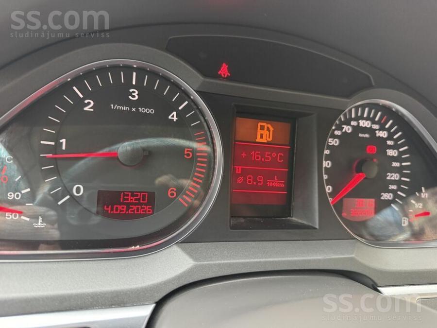Grey Audi A6 2005 in Tukums, with an engine capacity of 2.70 L and mileage of 322 thousand km for 1350 €, photo 16 on AUTOMOTO.COM.LV