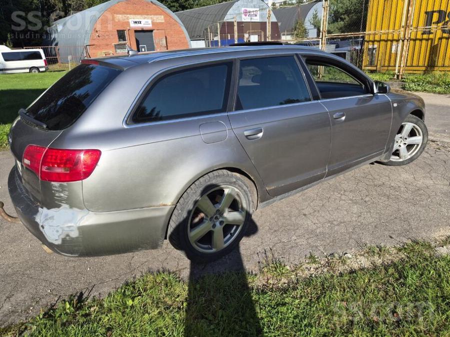 Grey Audi A6 2005 in Riga, with an engine capacity of 3.20 L and mileage of 0 thousand km for 1500 €, photo 5 on AUTOMOTO.COM.LV
