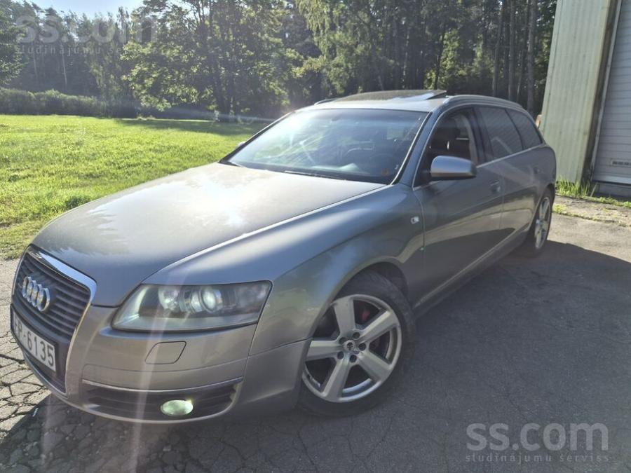 Grey Audi A6 2005 in Riga, with an engine capacity of 3.20 L and mileage of 0 thousand km for 1500 €, photo 6 on AUTOMOTO.COM.LV