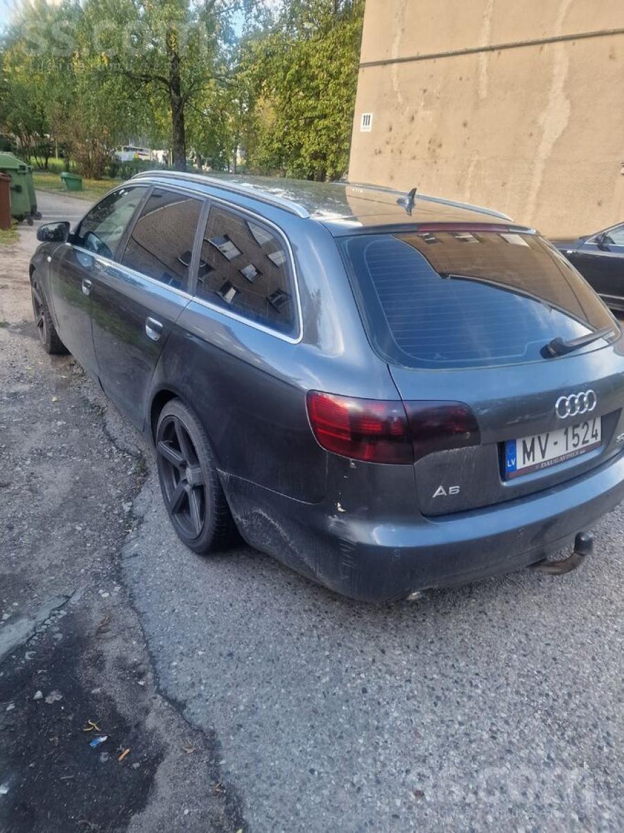 Pelēks Audi A6 2005 Daugavpils, ar dzinēja tilpumu 3.00 L un nobraukumu 260 tūkst. km par 3700 €, foto 4 vietnē AUTOMOTO.COM.LV