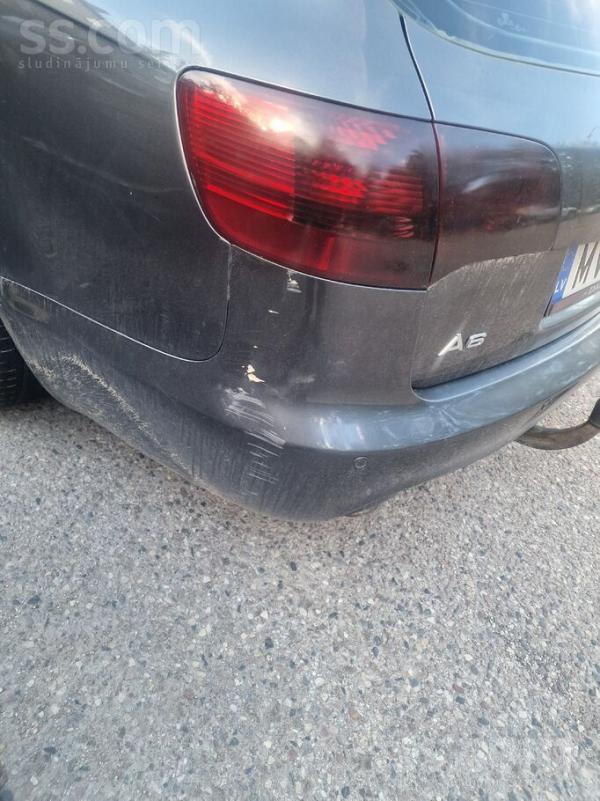 Grey Audi A6 2005 in Daugavpils, with an engine capacity of 3.00 L and mileage of 260 thousand km for 3700 €, photo 5 on AUTOMOTO.COM.LV