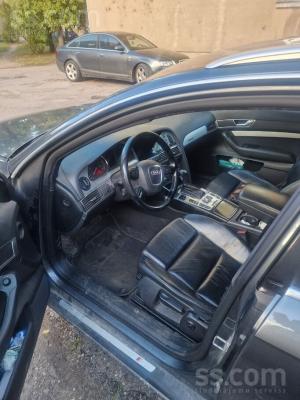 Pelēks Audi A6 2005 Daugavpils, ar dzinēja tilpumu 3.00 L un nobraukumu 260 tūkst. km par 3700 €, foto 9 vietnē AUTOMOTO.COM.LV