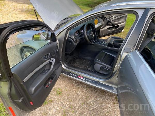 Grey Audi A6 2005 in Ludza, with an engine capacity of 3.00 L and mileage of 0 thousand km for 3000 €, photo 7 on AUTOMOTO.COM.LV