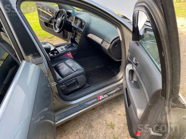 Grey Audi A6 2005 in Ludza, with an engine capacity of 3.00 L and mileage of 0 thousand km for 3000 €, photo 9 on AUTOMOTO.COM.LV