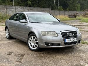 Pelēks Audi A6 2005 Kauņa, ar dzinēja tilpumu 3.00 L un nobraukumu 280 tūkst. km par 2000 €, foto  vietnē AUTOMOTO.COM.LV