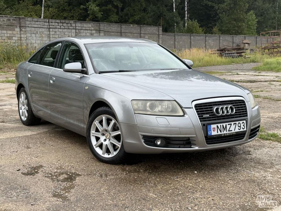 Pelēks Audi A6 2005 Kauņa, ar dzinēja tilpumu 3.00 L un nobraukumu 280 tūkst. km par 2000 €, foto 1 vietnē AUTOMOTO.COM.LV
