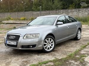 Pelēks Audi A6 2005 Kauņa, ar dzinēja tilpumu 3.00 L un nobraukumu 280 tūkst. km par 2000 €, foto 4 vietnē AUTOMOTO.COM.LV