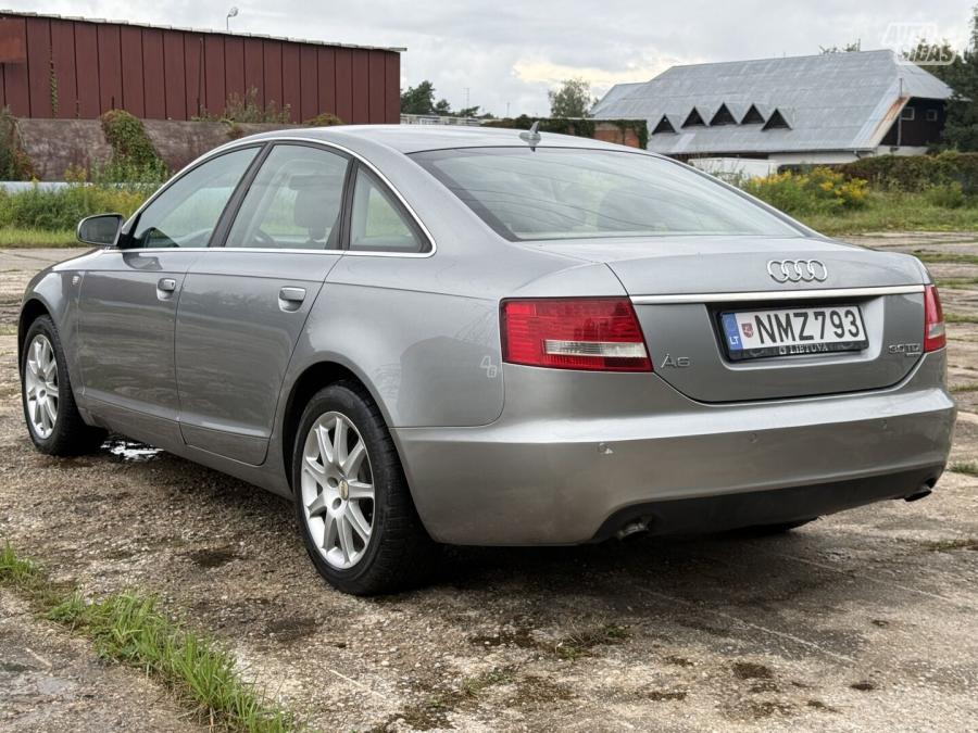 Pelēks Audi A6 2005 Kauņa, ar dzinēja tilpumu 3.00 L un nobraukumu 280 tūkst. km par 2000 €, foto 9 vietnē AUTOMOTO.COM.LV