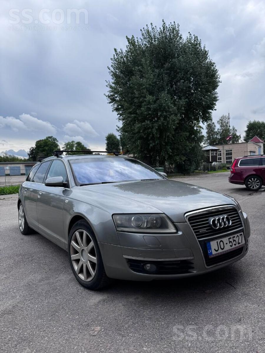 Grey Audi A6 2005 in Jekabpils, with an engine capacity of 2.70 L and mileage of 390 thousand km for 2000 €, photo 3 on AUTOMOTO.COM.LV
