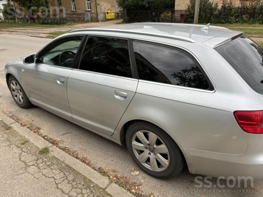 Grey Audi A6 2005 in Riga, with an engine capacity of 2.70 L and mileage of 290 thousand km for 2200 €, photo 4 on AUTOMOTO.COM.LV