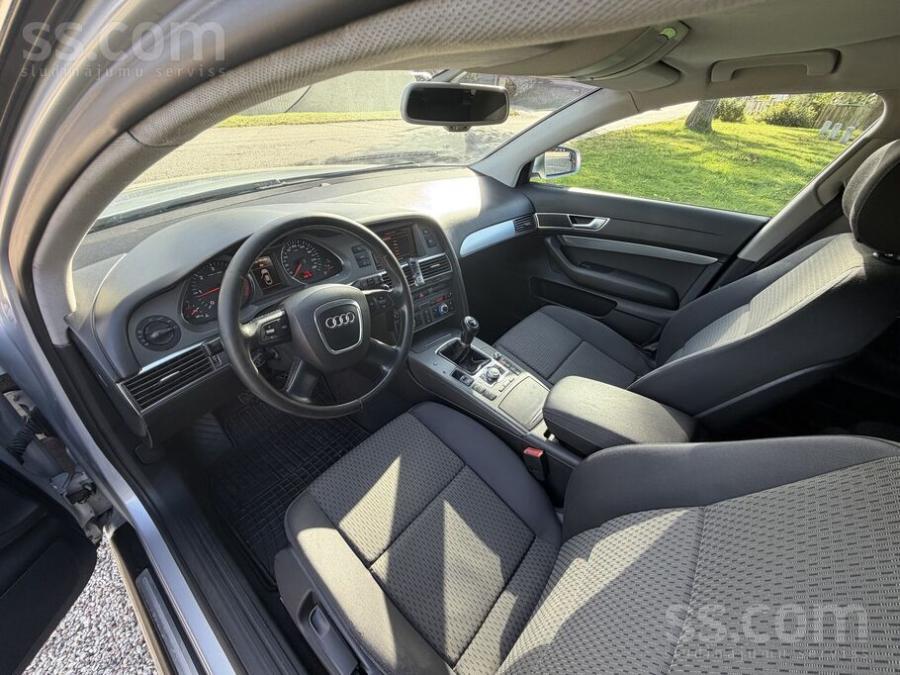 Grey Audi A6 2005 in Ventspils, with an engine capacity of 2.70 L and mileage of 300 thousand km for 2600 €, photo 12 on AUTOMOTO.COM.LV
