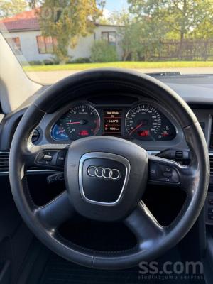 Grey Audi A6 2005 in Ventspils, with an engine capacity of 2.70 L and mileage of 300 thousand km for 2600 €, photo 13 on AUTOMOTO.COM.LV