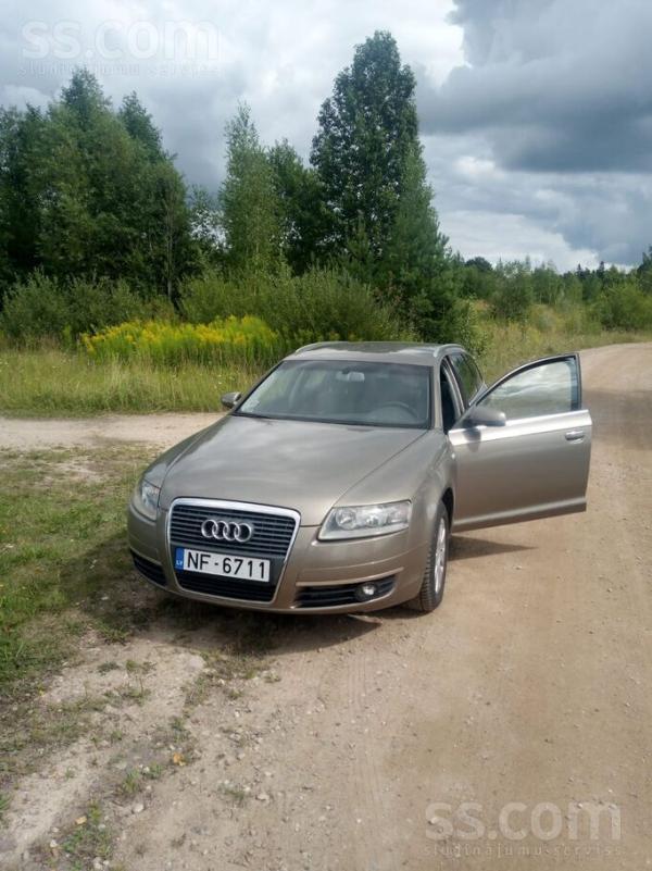 Pelēks Audi A6 2005 Madona, ar dzinēja tilpumu 2.70 L un nobraukumu 290 tūkst. km par 2500 €, foto 1 vietnē AUTOMOTO.COM.LV