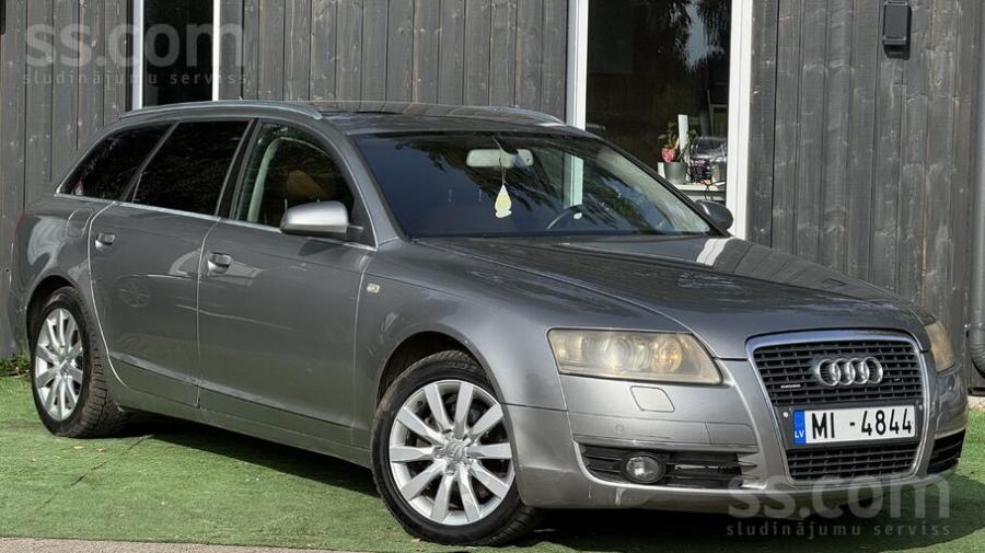 Pelēks Audi A6 2005 Rīga, ar dzinēja tilpumu 3.00 L un nobraukumu 314 tūkst. km par 2350 €, foto 3 vietnē AUTOMOTO.COM.LV