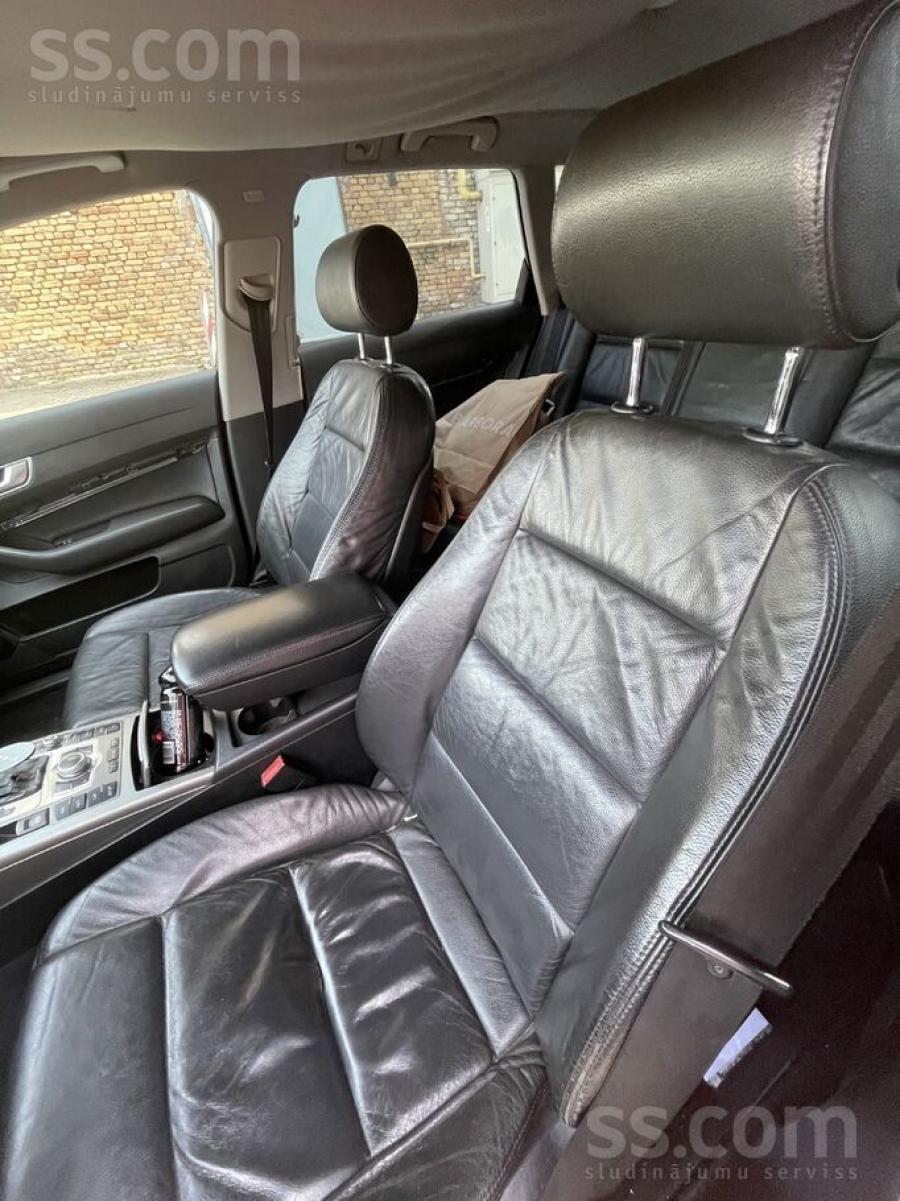Pelēks Audi A6 2005 Rīga, ar dzinēja tilpumu 3.00 L un nobraukumu 282 tūkst. km par 2100 €, foto 7 vietnē AUTOMOTO.COM.LV