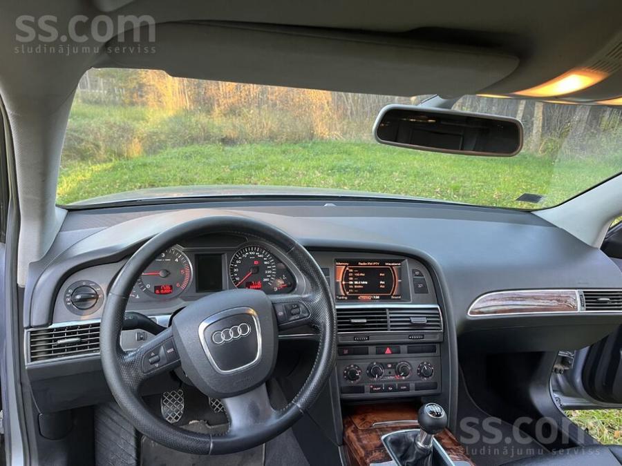 Pelēks Audi A6 2006 Rīga, ar dzinēja tilpumu 2.70 L un nobraukumu 329 tūkst. km par 1400 €, foto 9 vietnē AUTOMOTO.COM.LV
