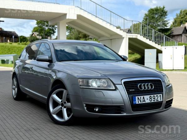 Grey Audi A6 2006 in Rezekne, with an engine capacity of 3.00 L and mileage of 361 thousand km for 2990 €, photo 3 on AUTOMOTO.COM.LV