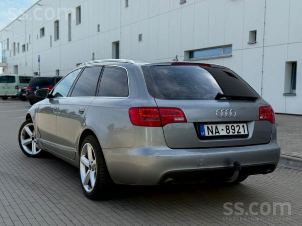 Grey Audi A6 2006 in Rezekne, with an engine capacity of 3.00 L and mileage of 361 thousand km for 2990 €, photo 4 on AUTOMOTO.COM.LV