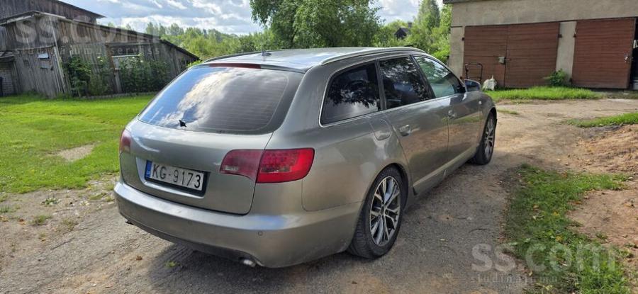Pelēks Audi A6 2006 Gulbene, ar dzinēja tilpumu 2.70 L un nobraukumu 513 tūkst. km par 1600 €, foto 4 vietnē AUTOMOTO.COM.LV