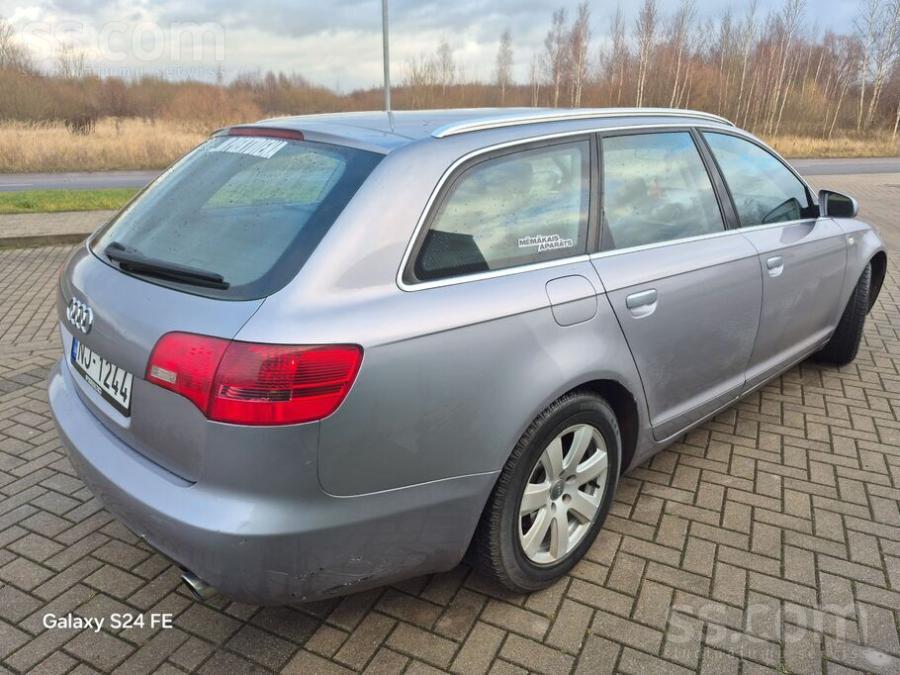 Pelēks Audi A6 2006 Dobele, ar dzinēja tilpumu 2.00 L un nobraukumu 165 tūkst. km par 2900 €, foto 5 vietnē AUTOMOTO.COM.LV