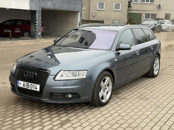 Pelēks Audi A6 2006 Viļņa, ar dzinēja tilpumu 2.70 L un nobraukumu 330 tūkst. km par 3100 €, foto 1 vietnē AUTOMOTO.COM.LV