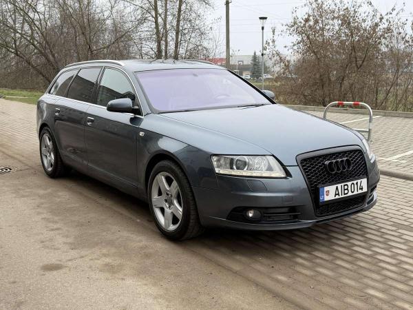 Grey Audi A6 2006 in Vilnius, with an engine capacity of 2.70 L and mileage of 330 thousand km for 3100 €, photo 4 on AUTOMOTO.COM.LV