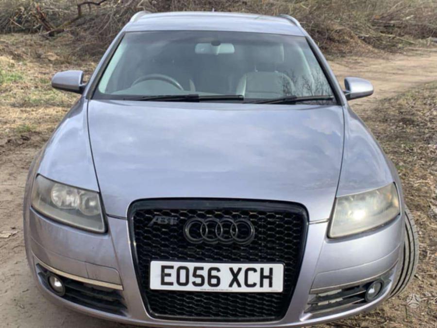 Pelēks Audi A6 2006 Viļņa, ar dzinēja tilpumu 2.70 L un nobraukumu 220 tūkst. km par 1700 €, foto 1 vietnē AUTOMOTO.COM.LV