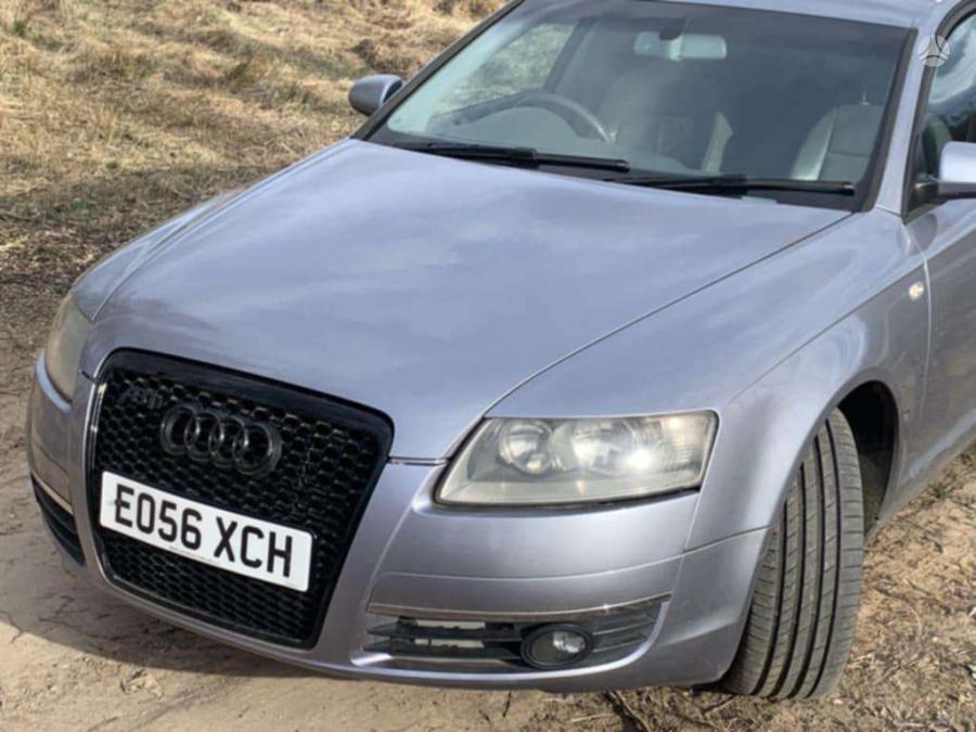 Pelēks Audi A6 2006 Viļņa, ar dzinēja tilpumu 2.70 L un nobraukumu 220 tūkst. km par 1700 €, foto 2 vietnē AUTOMOTO.COM.LV