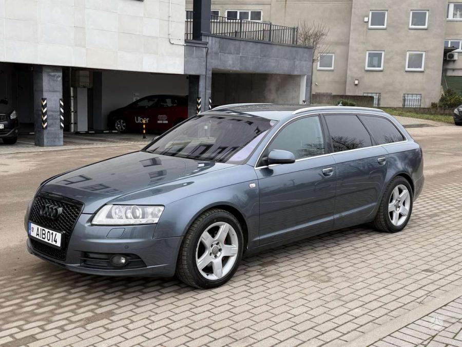 Pelēks Audi A6 2006 Viļņa, ar dzinēja tilpumu 2.70 L un nobraukumu 330 tūkst. km par 3100 €, foto 1 vietnē AUTOMOTO.COM.LV
