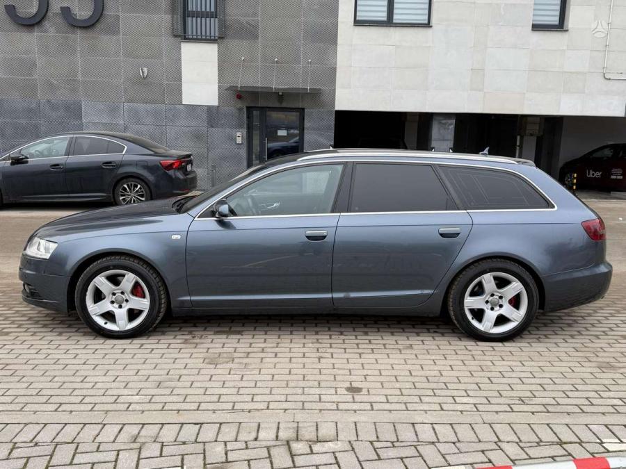 Pelēks Audi A6 2006 Viļņa, ar dzinēja tilpumu 2.70 L un nobraukumu 330 tūkst. km par 3100 €, foto 3 vietnē AUTOMOTO.COM.LV