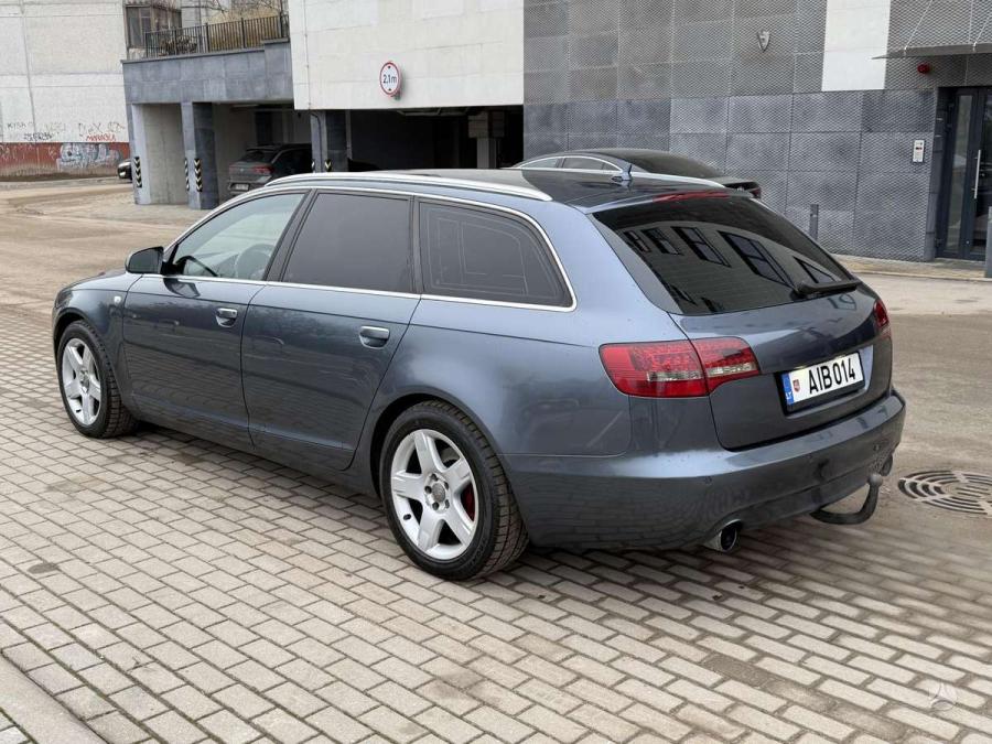 Pelēks Audi A6 2006 Viļņa, ar dzinēja tilpumu 2.70 L un nobraukumu 330 tūkst. km par 3100 €, foto 4 vietnē AUTOMOTO.COM.LV