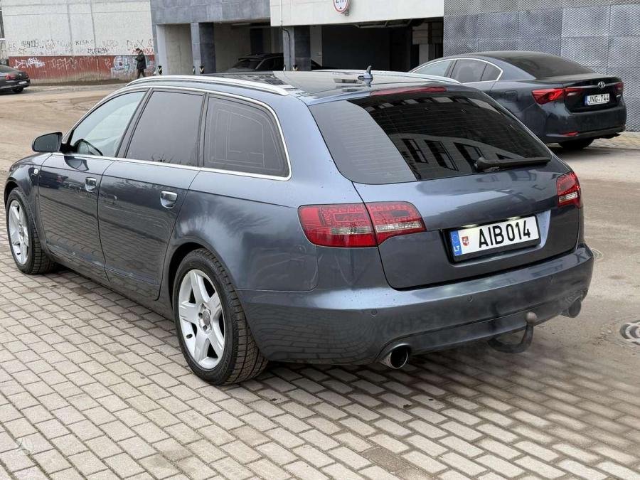 Pelēks Audi A6 2006 Viļņa, ar dzinēja tilpumu 2.70 L un nobraukumu 330 tūkst. km par 3100 €, foto 5 vietnē AUTOMOTO.COM.LV