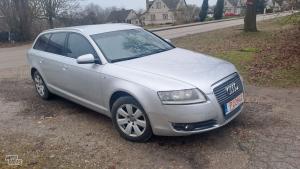Grey Audi A6 2006 in Vilnius, with an engine capacity of 2.70 L and mileage of 325 thousand km for 2300 €, photo  on AUTOMOTO.COM.LV