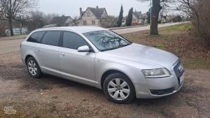 Pelēks Audi A6 2006 Viļņa, ar dzinēja tilpumu 2.70 L un nobraukumu 325 tūkst. km par 2300 €, foto 3 vietnē AUTOMOTO.COM.LV